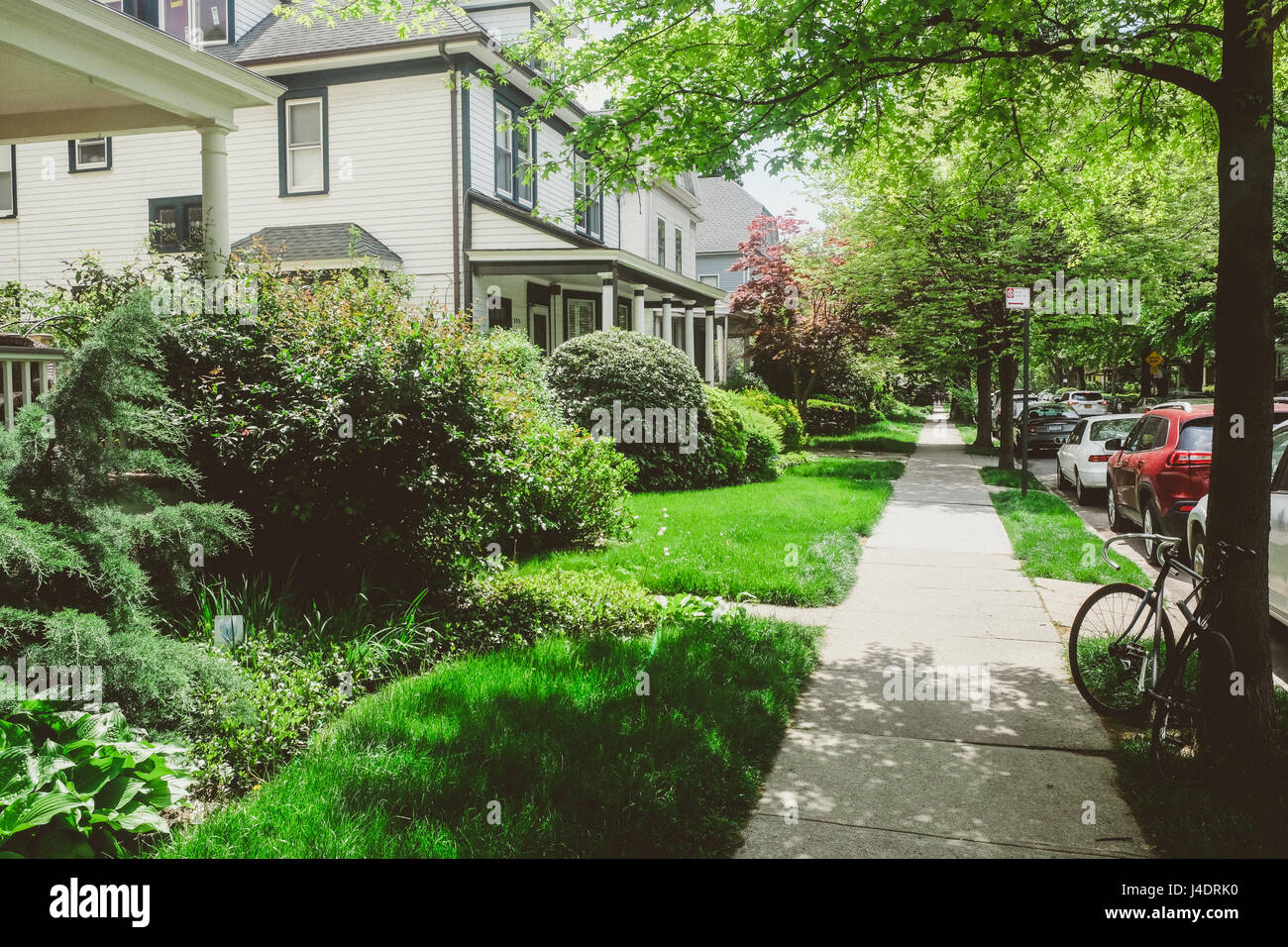 Ditmas Park Historic District Brooklyn New York Stock Photo - Alamy