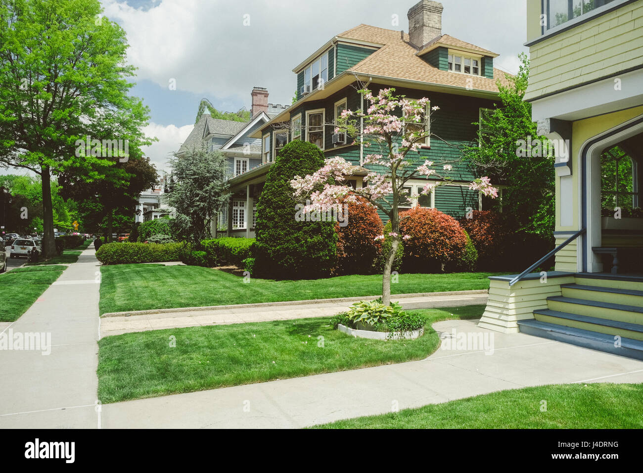Ditmas Park Historic District Brooklyn New York Stock Photo - Alamy