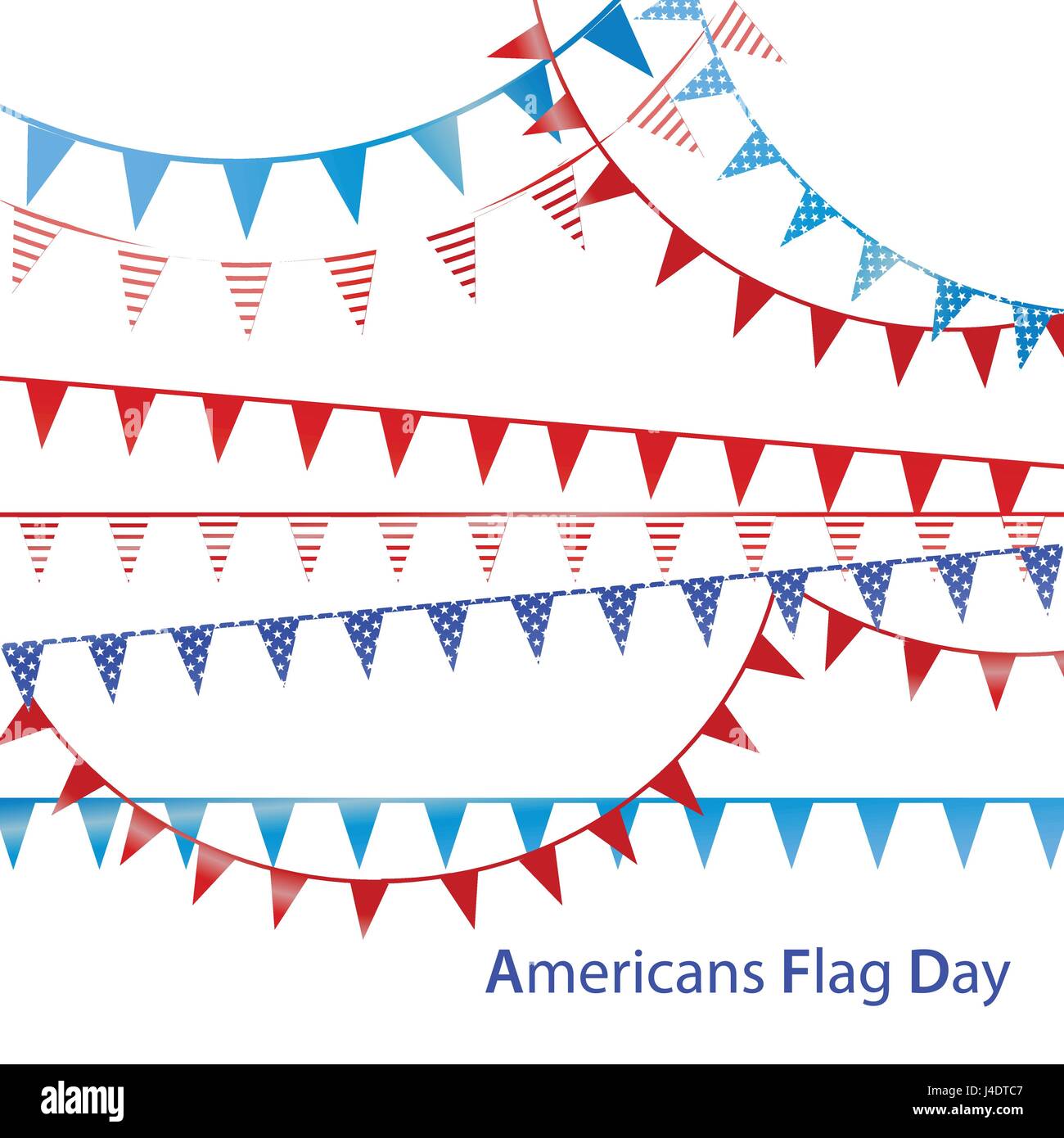 Holiday flags on a white background. Illustration, vector for your ...