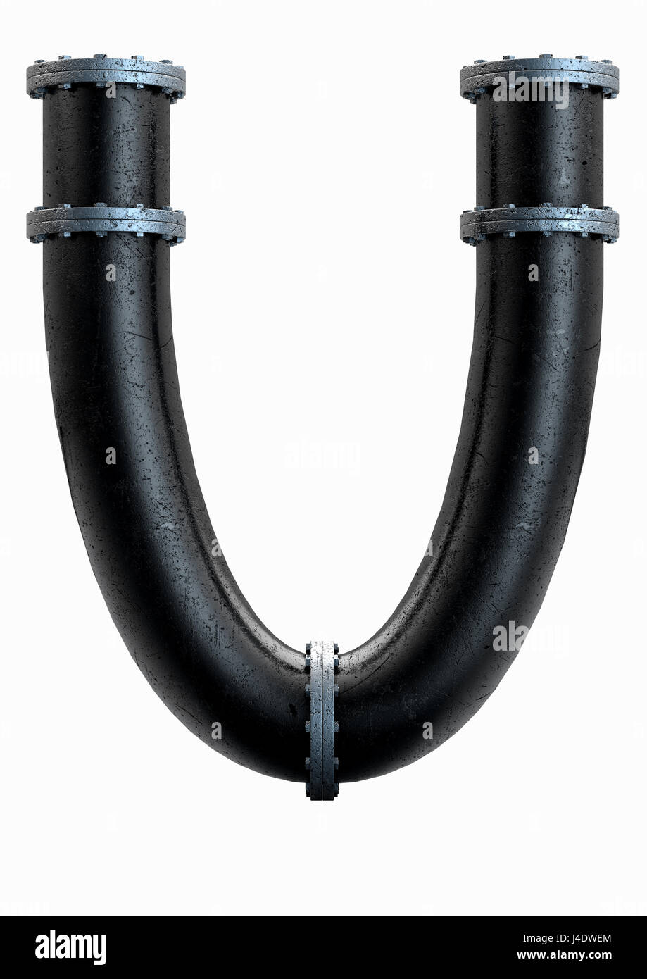 Concept letter made pvc pipe hi-res stock photography and images - Alamy