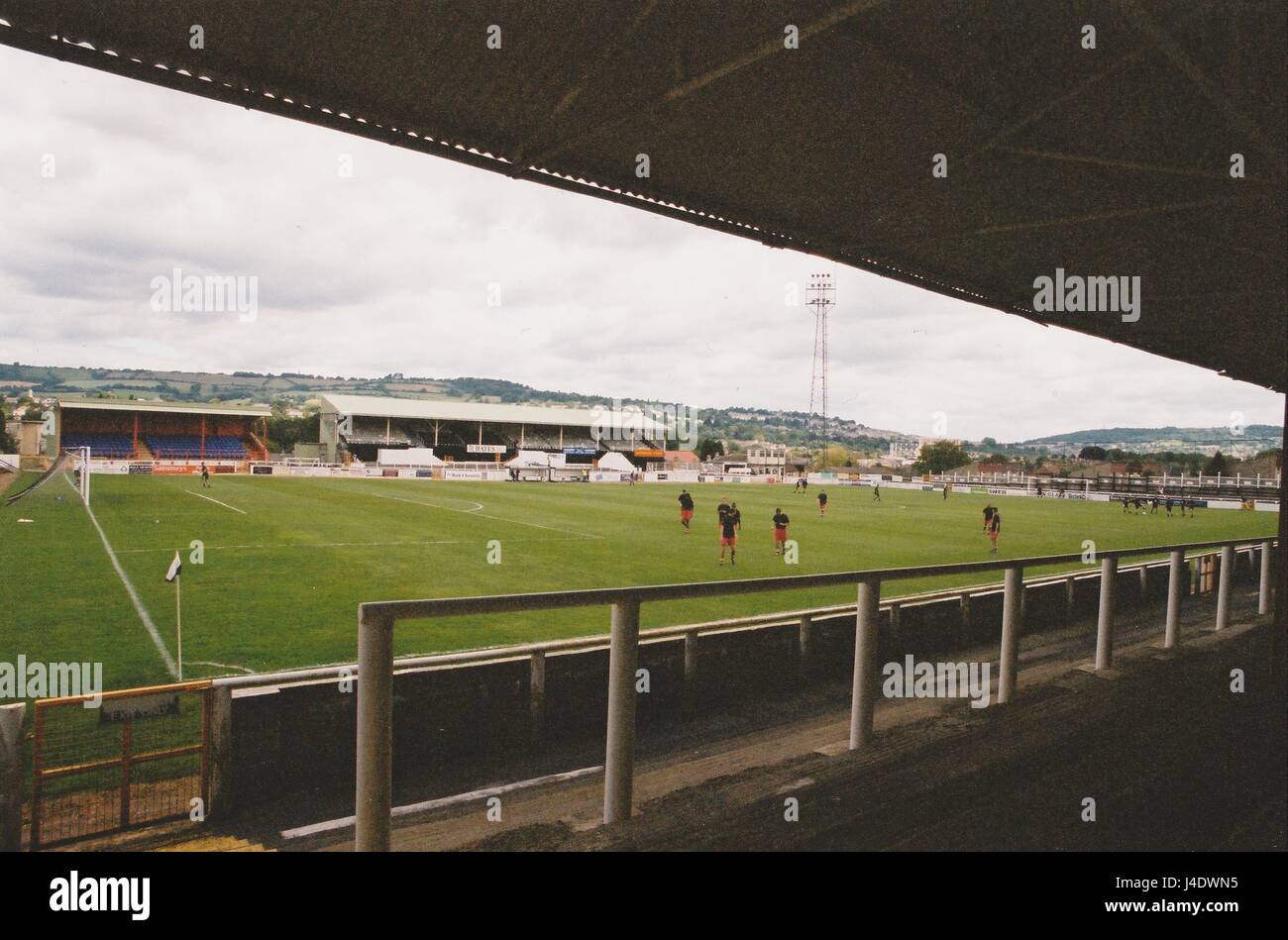 General view of Twerton Park, home of Bath City Football Club on 21st ...