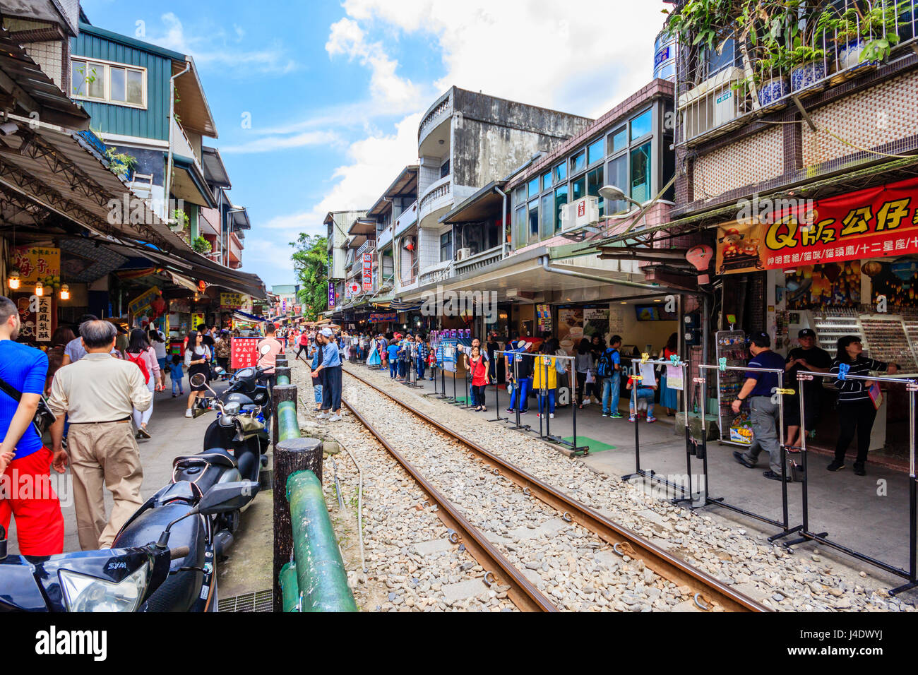 The Shifen Old Street section of Pingxi District has become one of the ...