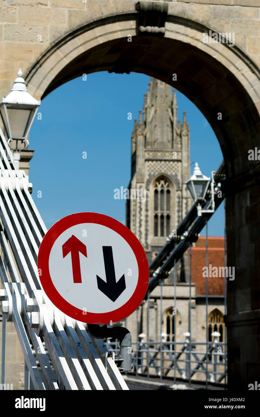 Priority traffic sign hi-res stock photography and images - Alamy