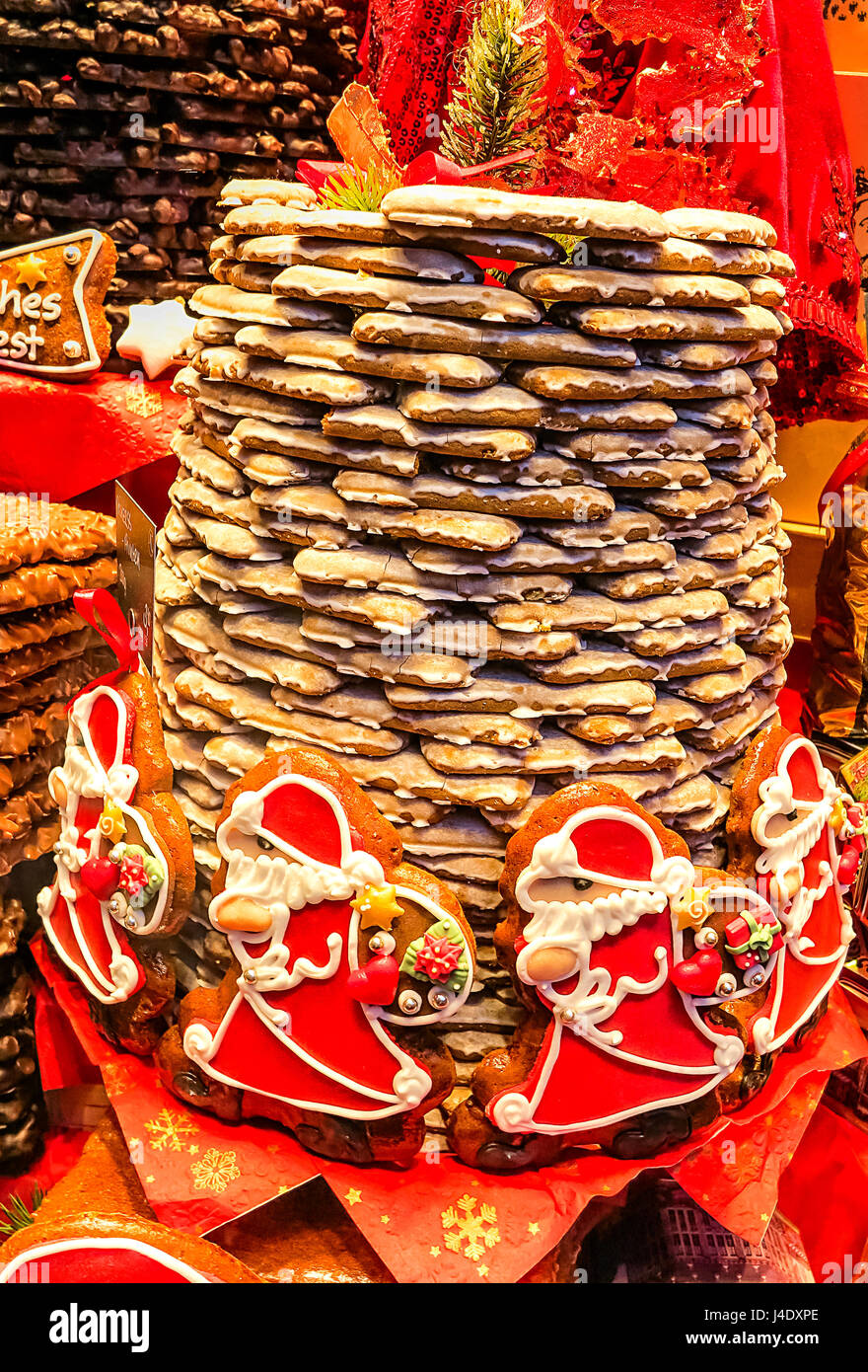 Aachener Printen- Lebkuchen similar to gingerbread, Germany Stock Photo ...