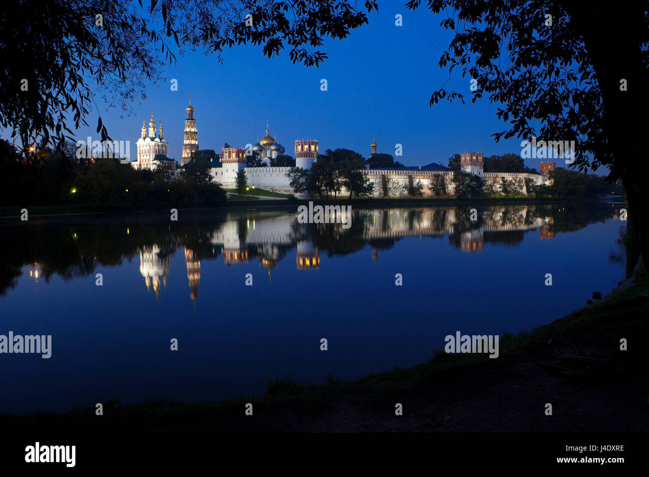 The Eastern Orthodox Novodevichy Convent (established in 1524) just ...