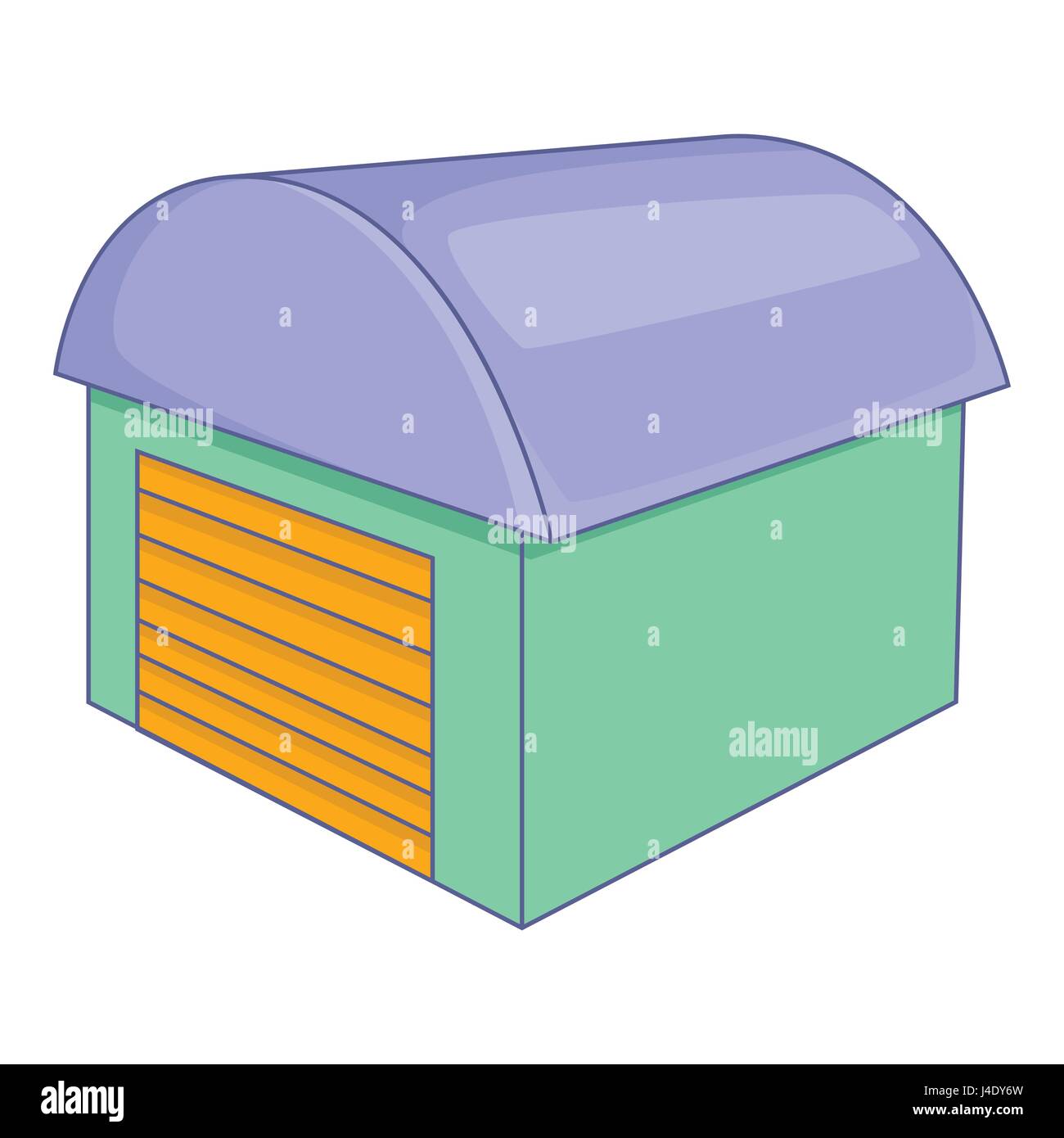 Warehouse icon, cartoon style Stock Vector Image & Art - Alamy