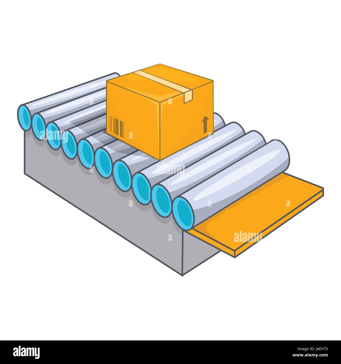 Conveyor system icon, cartoon style Stock Vector Image & Art - Alamy