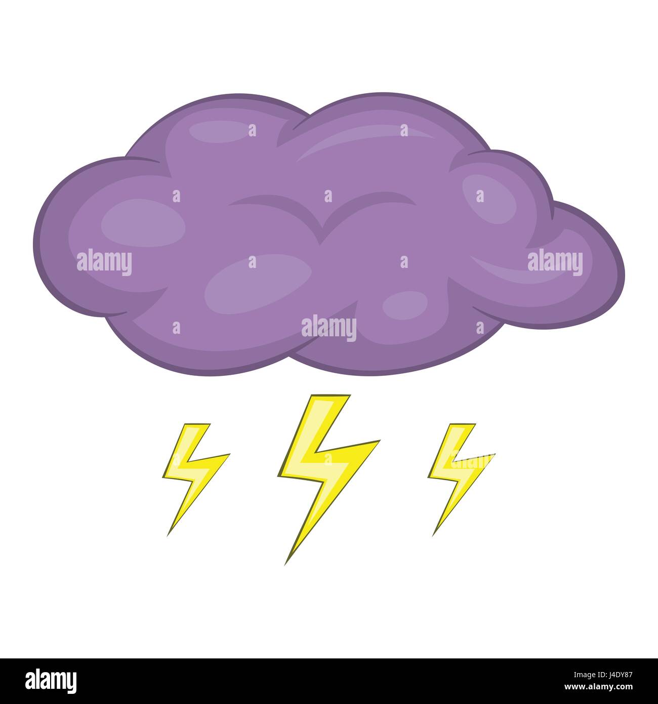 Cartoon Storm Clouds High Resolution Stock Photography and Images - Alamy