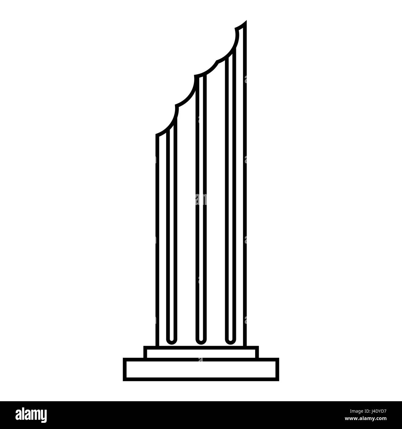 Doric column shape Black and White Stock Photos & Images - Alamy