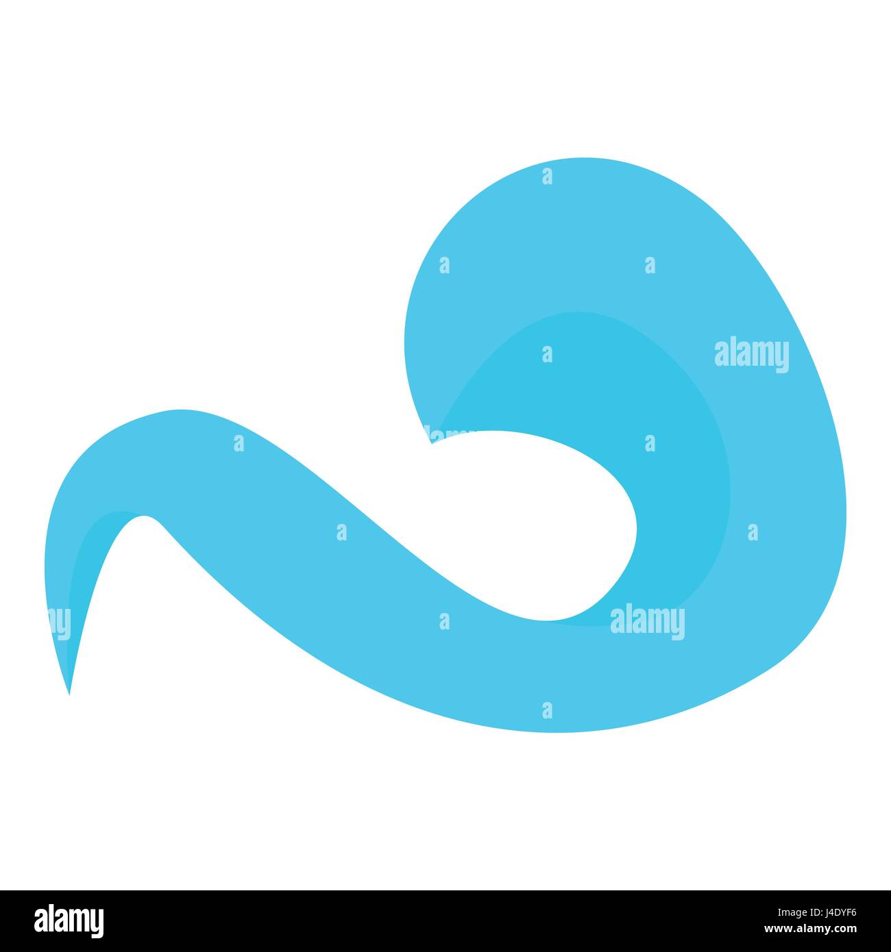 Ocean wave icon, cartoon style Stock Vector Image & Art - Alamy