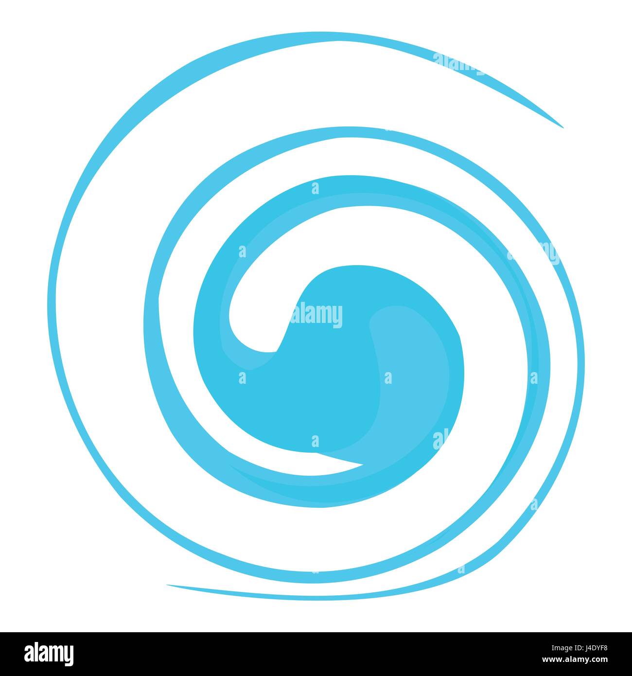 Circular wave icon, cartoon style Stock Vector Image & Art - Alamy