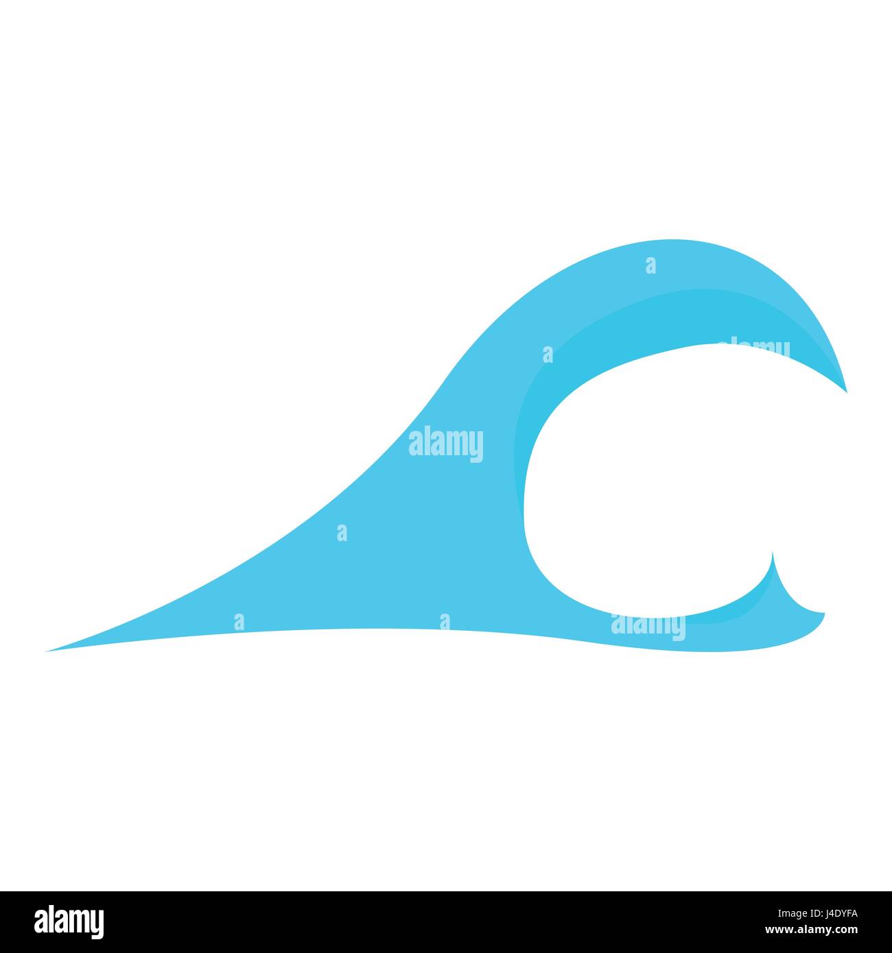 High wave icon, cartoon style Stock Vector Image & Art - Alamy