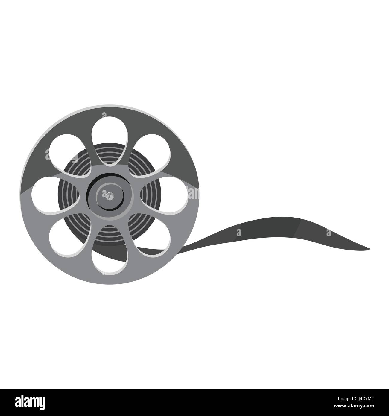 Film icon, gray monochrome style Stock Vector Image & Art - Alamy