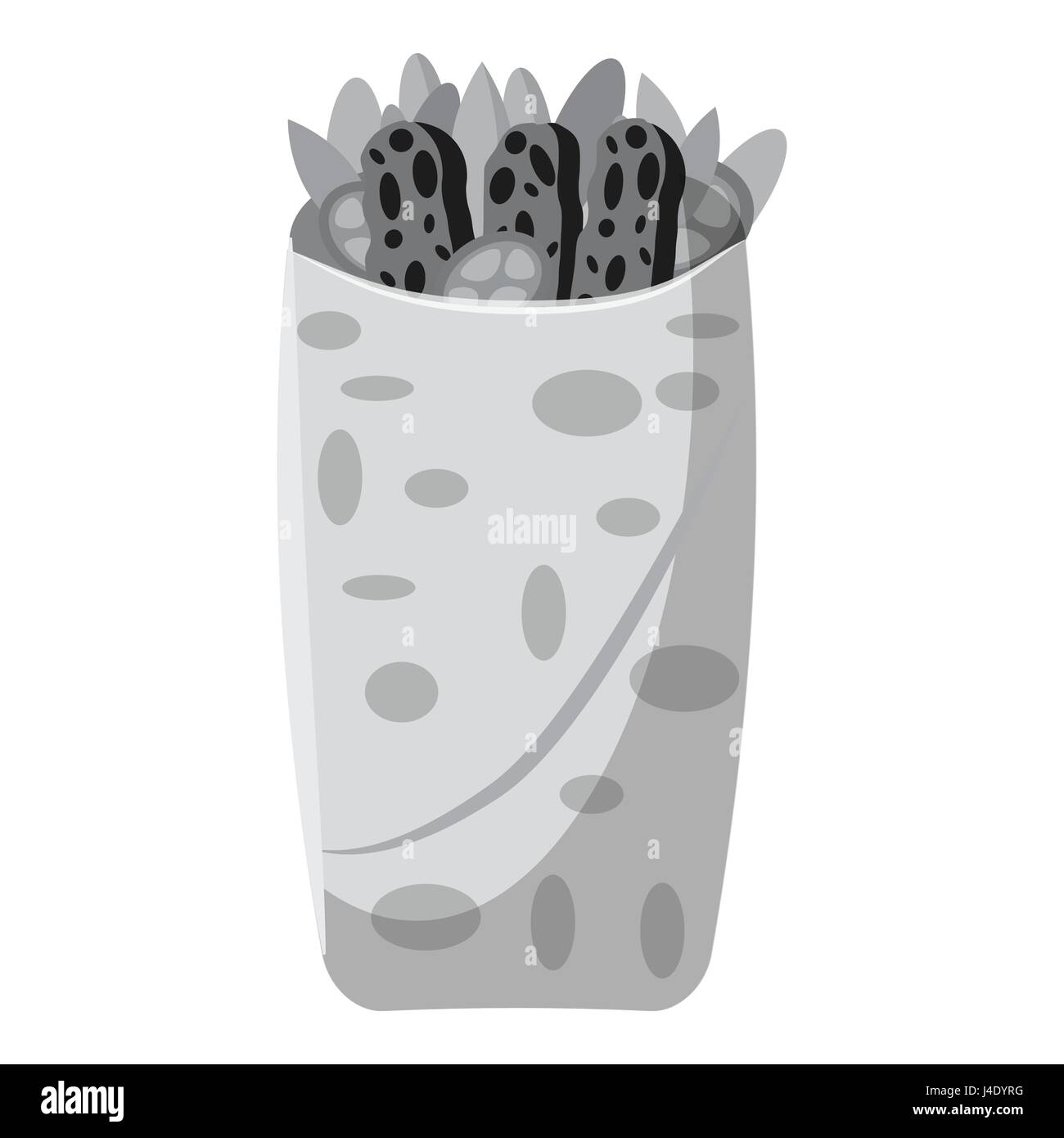 Pita icon, gray monochrome style Stock Vector Image & Art - Alamy