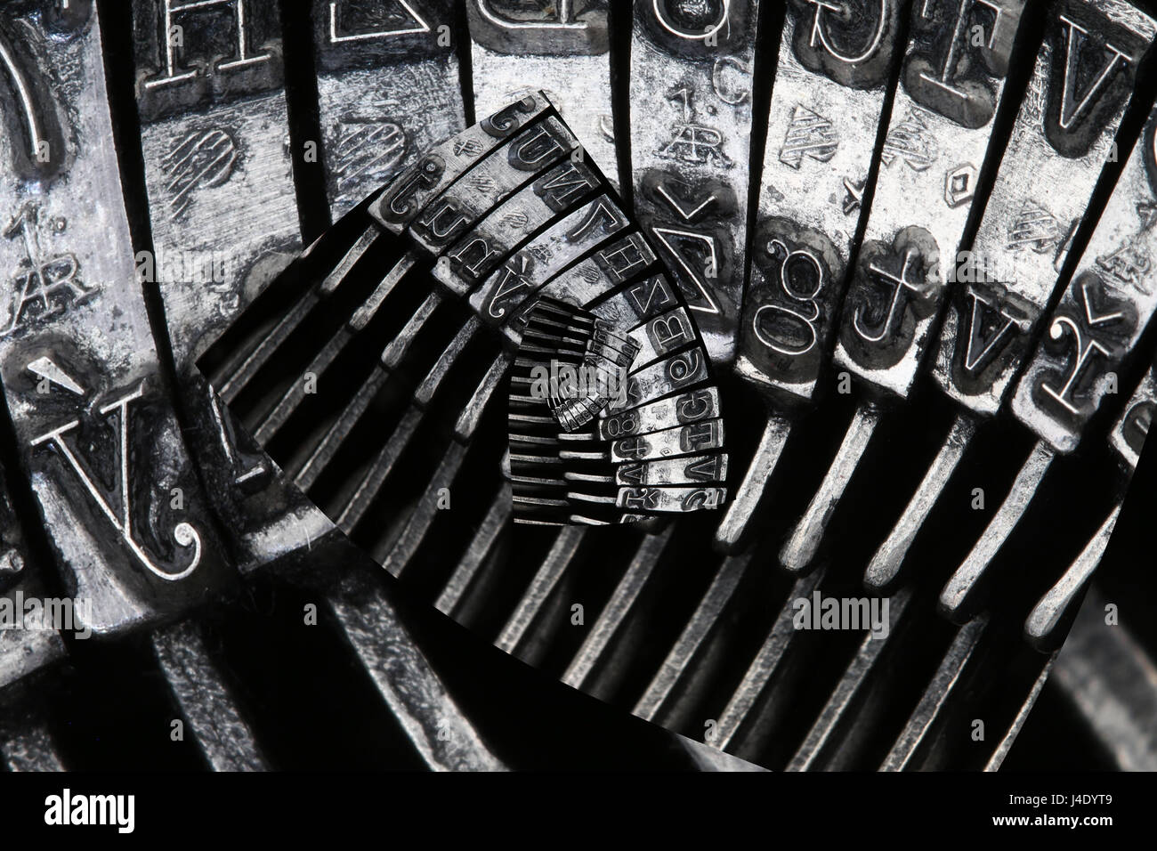 Abstract letters background - matrix Stock Photo - Alamy