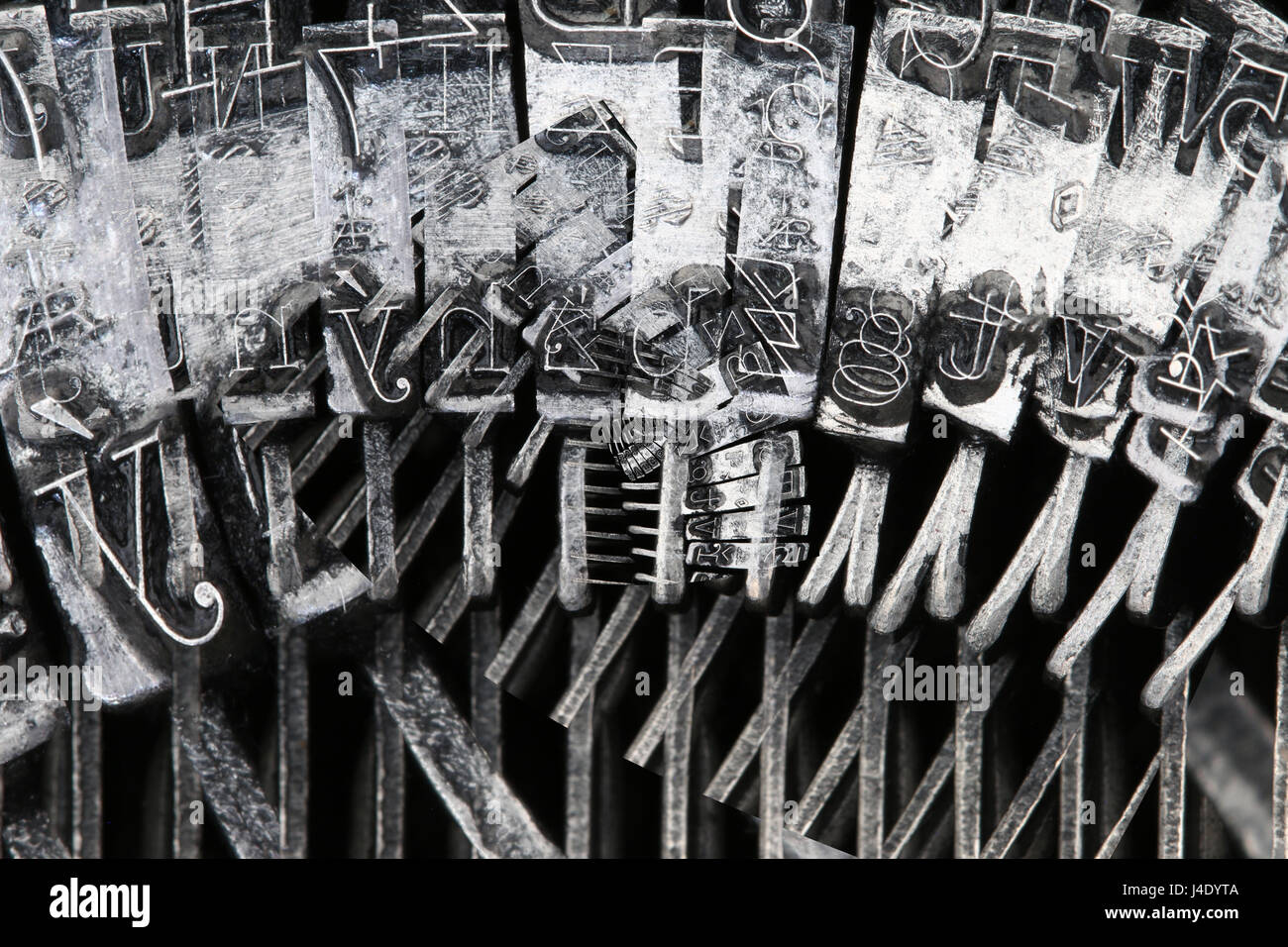 Abstract letters background - matrix Stock Photo - Alamy