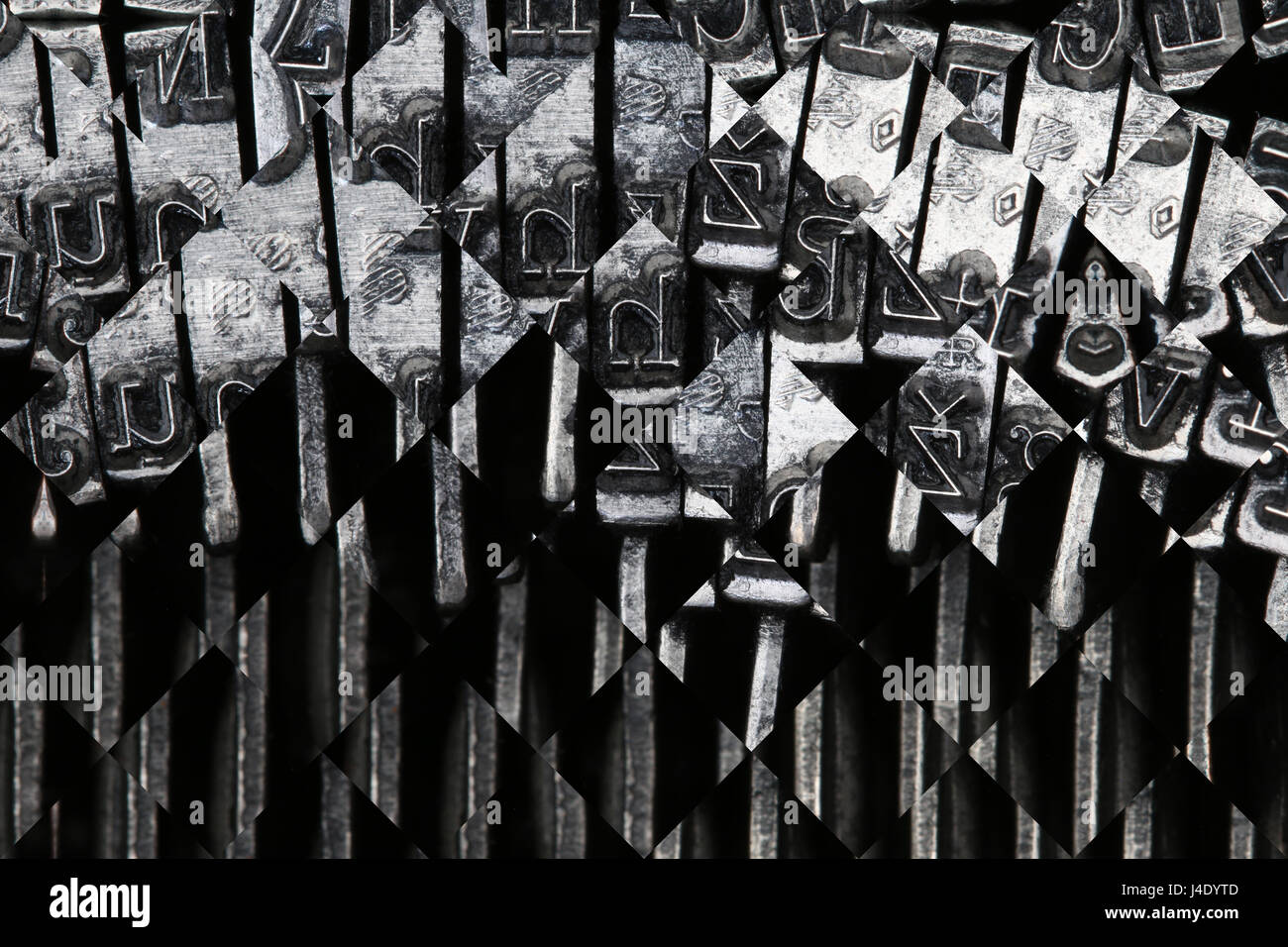 Abstract letters background - matrix Stock Photo - Alamy