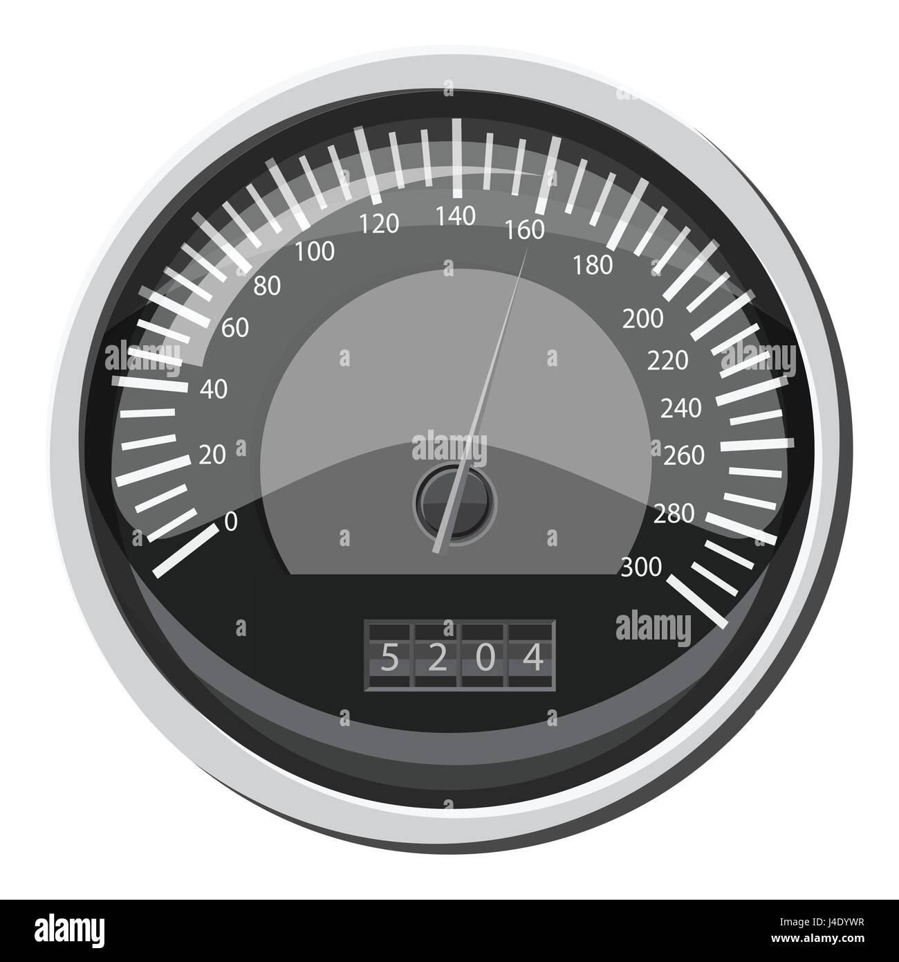 Speedometer fuel gauge in Cut Out Stock Images & Pictures - Alamy