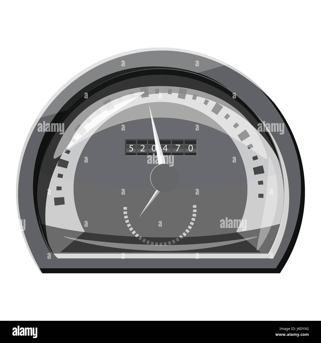 Speedometer odometer icon cartoon style Cut Out Stock Images & Pictures ...