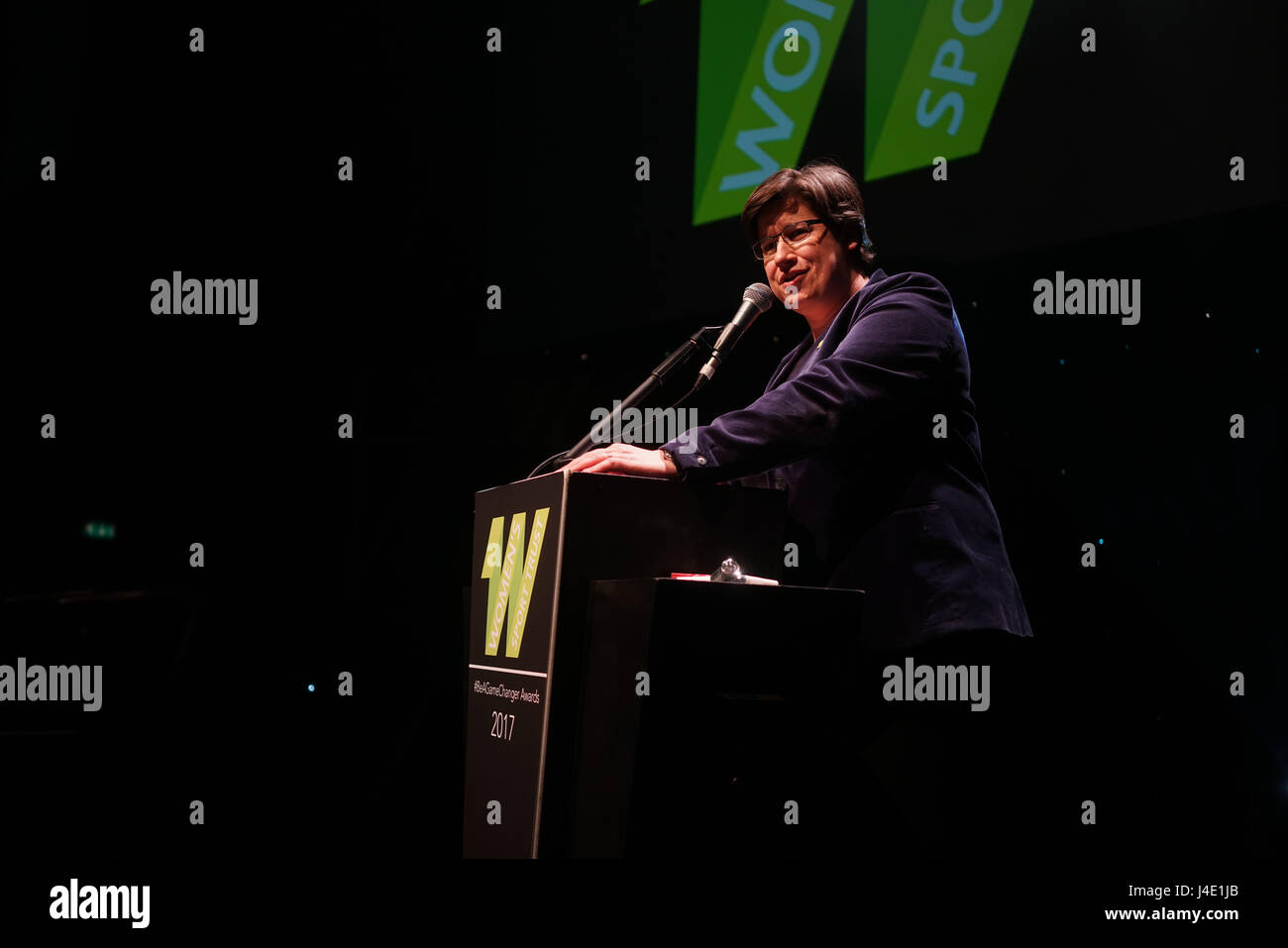 London, England, UK. 11th May, 2017. Jo Bostock hosts of the Women's ...