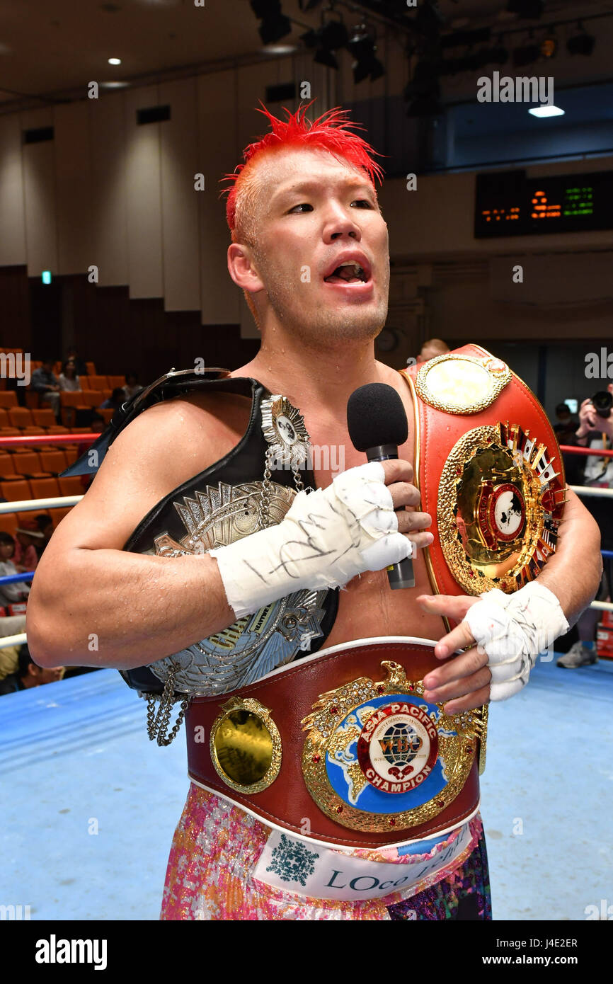 Tokyo, Japan. 8th May, 2017. Kyotaro Fujimoto (JPN) Boxing : Kyotaro ...