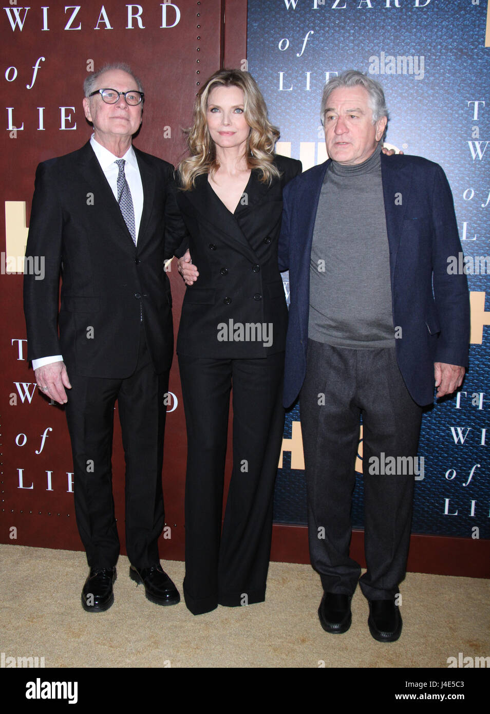 New York, USA. 12th May, 2017. Barry Levinson, Michelle Pfeiffer ...