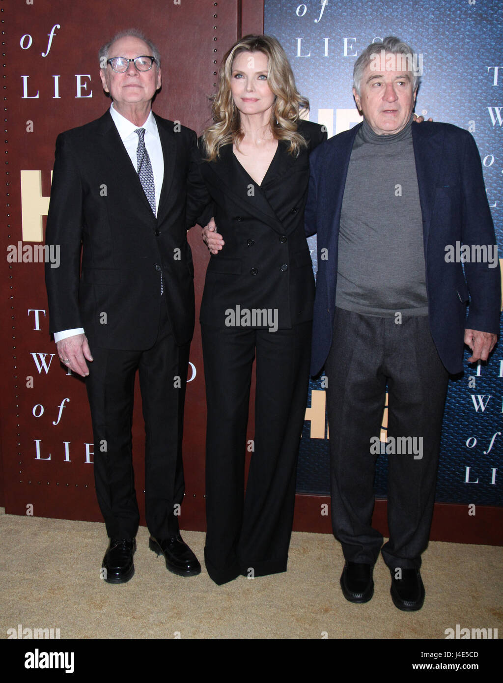 New York, USA. 12th May, 2017. Barry Levinson, Michelle Pfeiffer ...