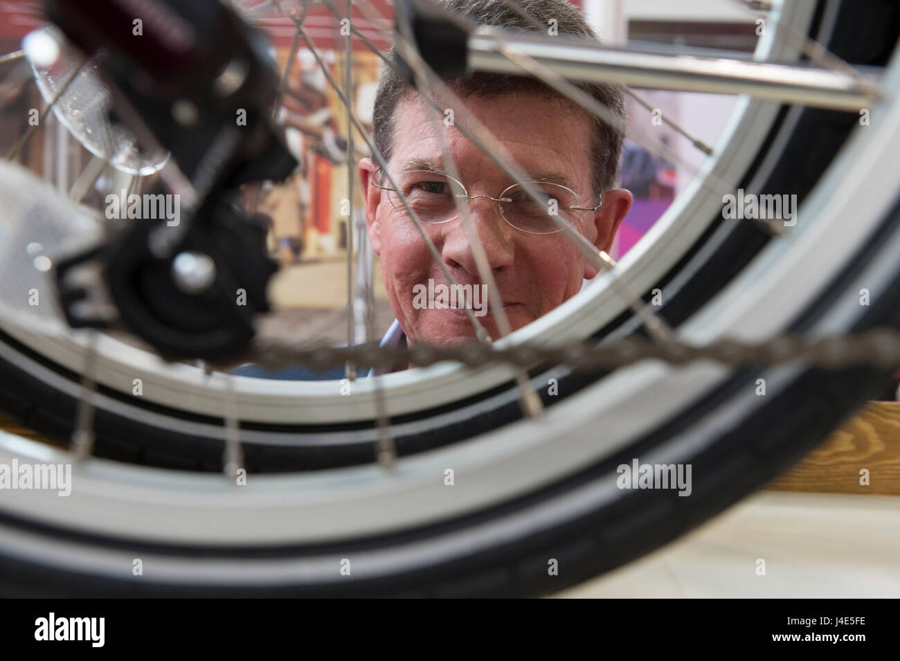 Olympia, London, UK. 12th May, 2017. Spin Cycling Festival, the road ...
