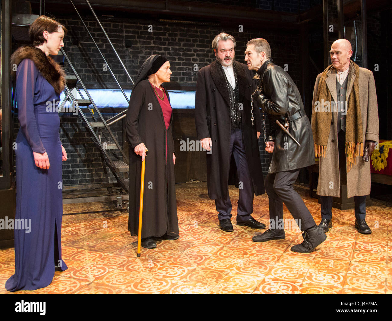 London, UK. 12 May 2017. L-R: Georgina Rich (Lady Anne), Annie Firbank ...