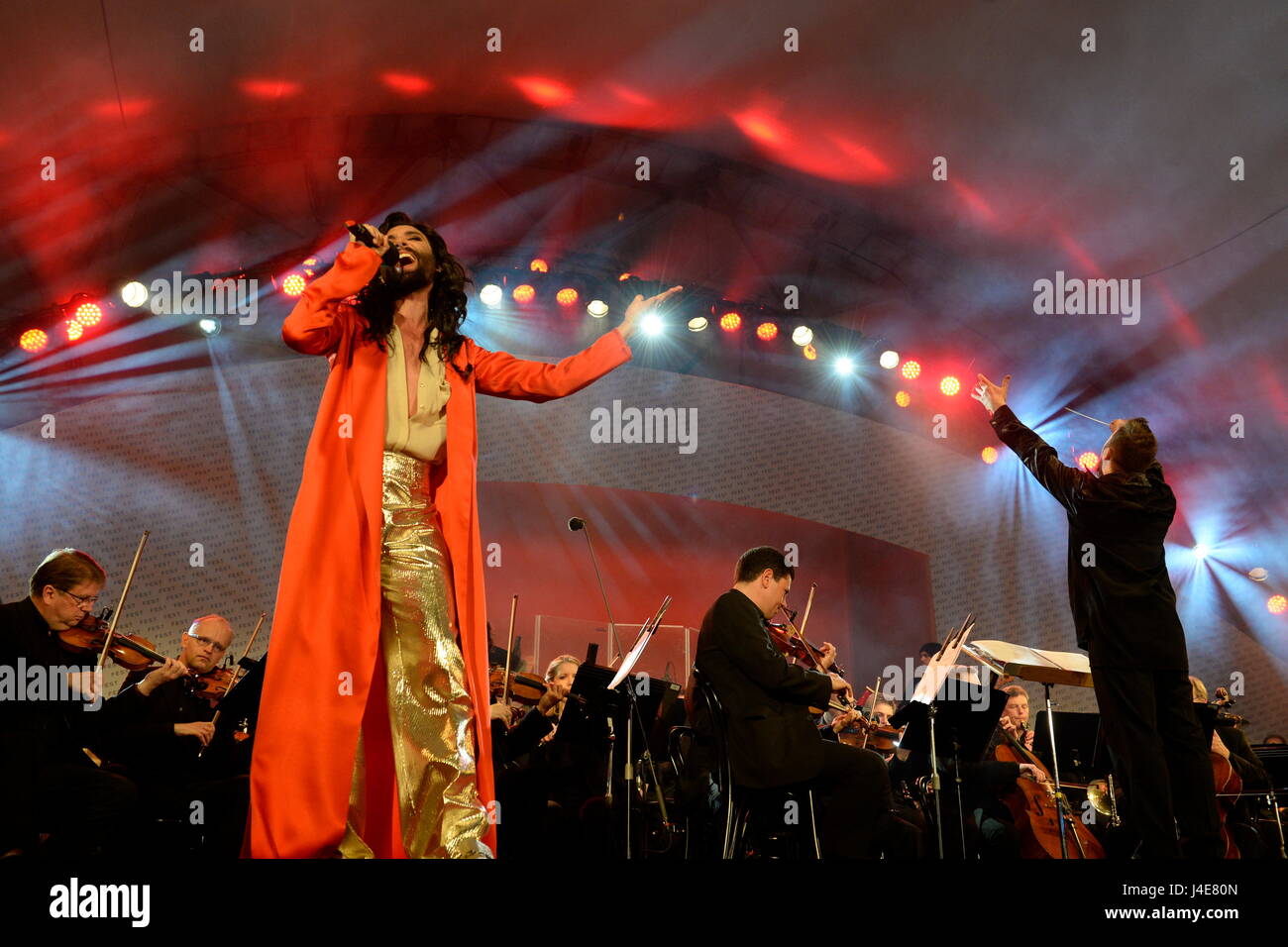 Vienna, Austria. May 12, 2017. Opening of the “Wiener Festwochen” 2017 ...