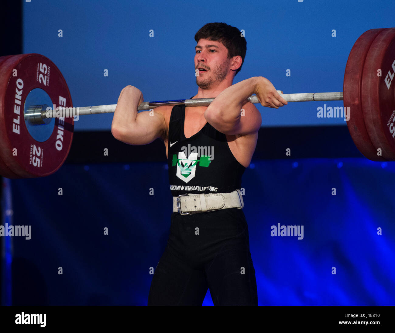 May 12, 2017: Brian Reisenauer competes in the Mens 56 kg. class at the ...