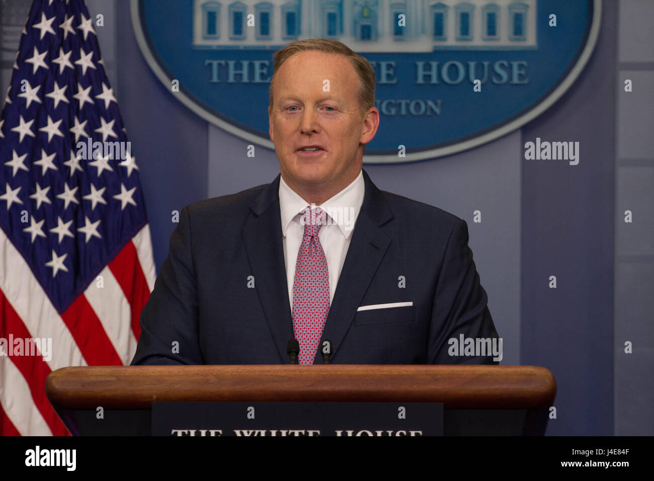 Washington DC, USA. 12th May, 2017. White House Press Secretary Sean ...