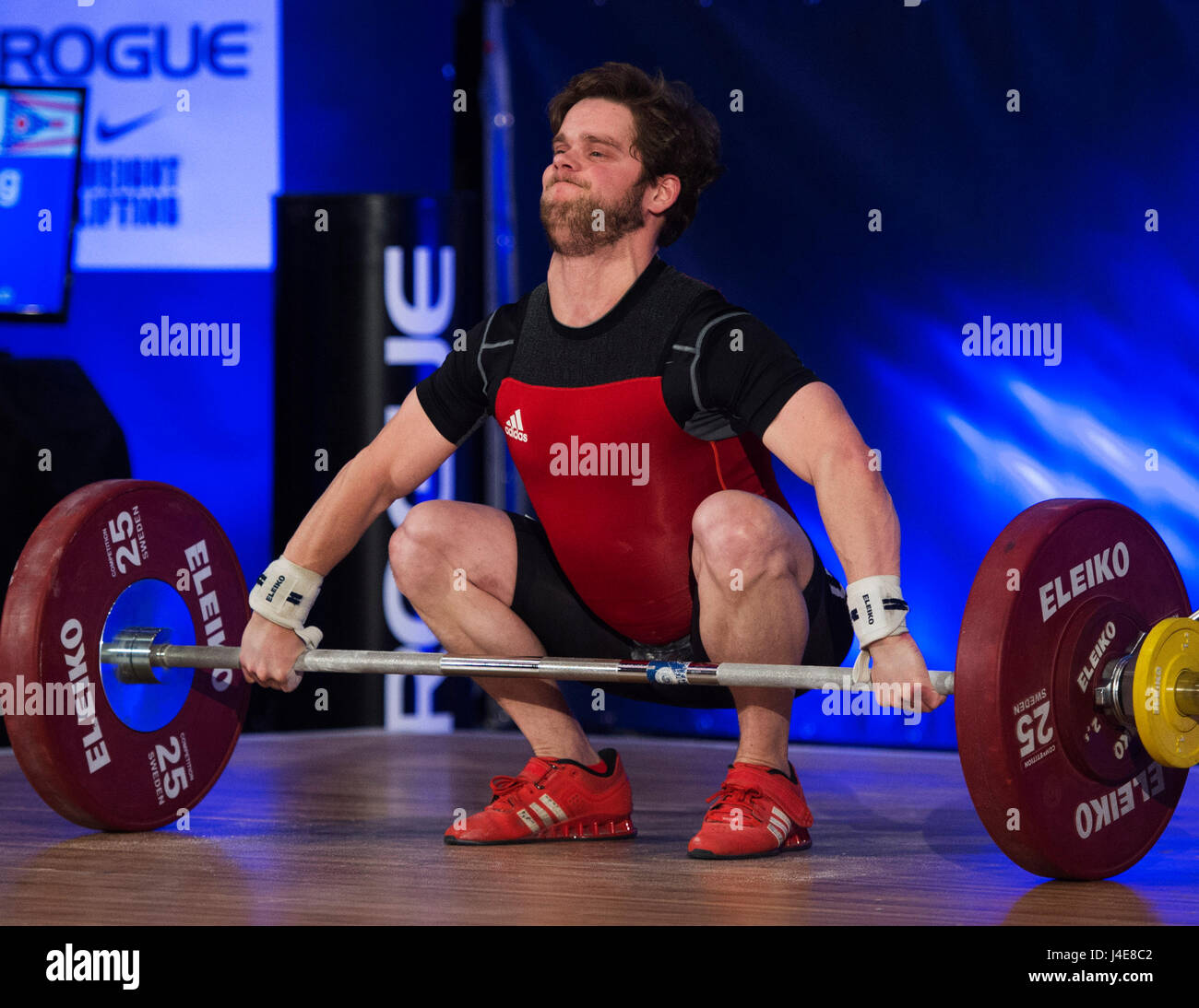 May 12, 2017: Keith Connolly competes in the 56kg. class at the USA ...