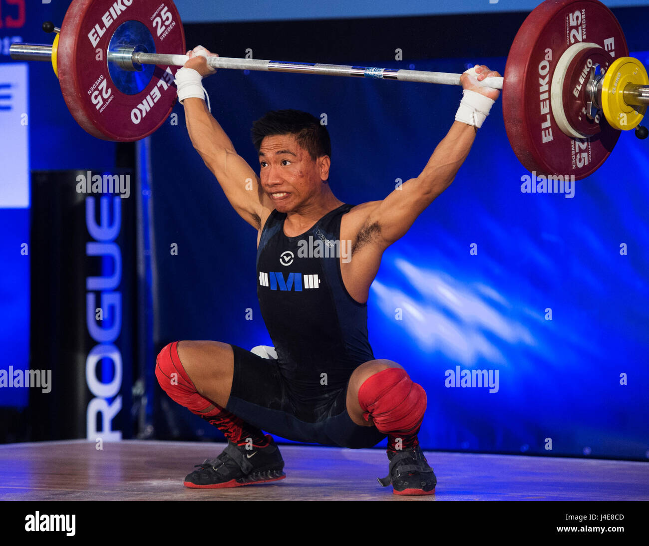 May 12, 2017: Rene Navarrete competes in the 56kg. class at the USA ...