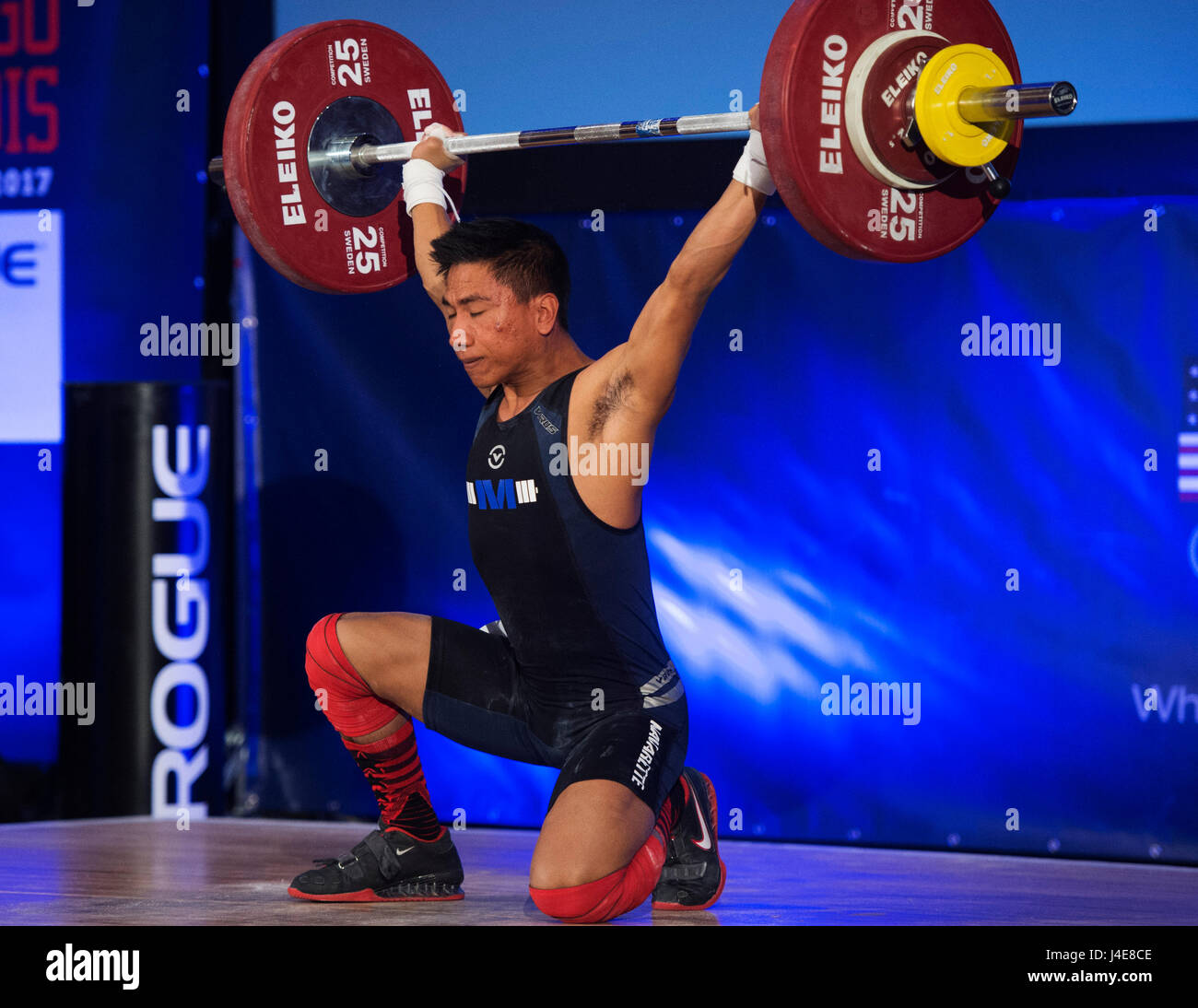 May 12, 2017: Rene Navarrete competes in the 56kg. class at the USA ...