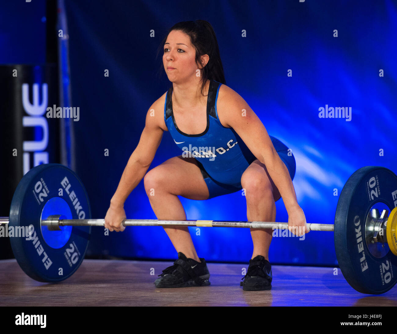 May 12, 2017: Brittany Witt competes in the Womens 48kg. class at the ...