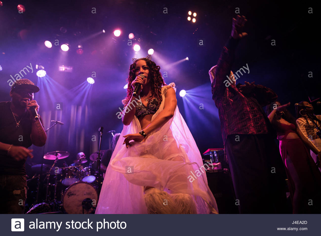 The legendary American funk singer and songwriter George Clinton Stock ...