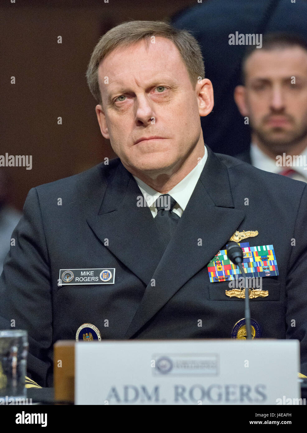Washington, Us. 11th May, 2017. Admiral Michael Rogers, Director of the ...