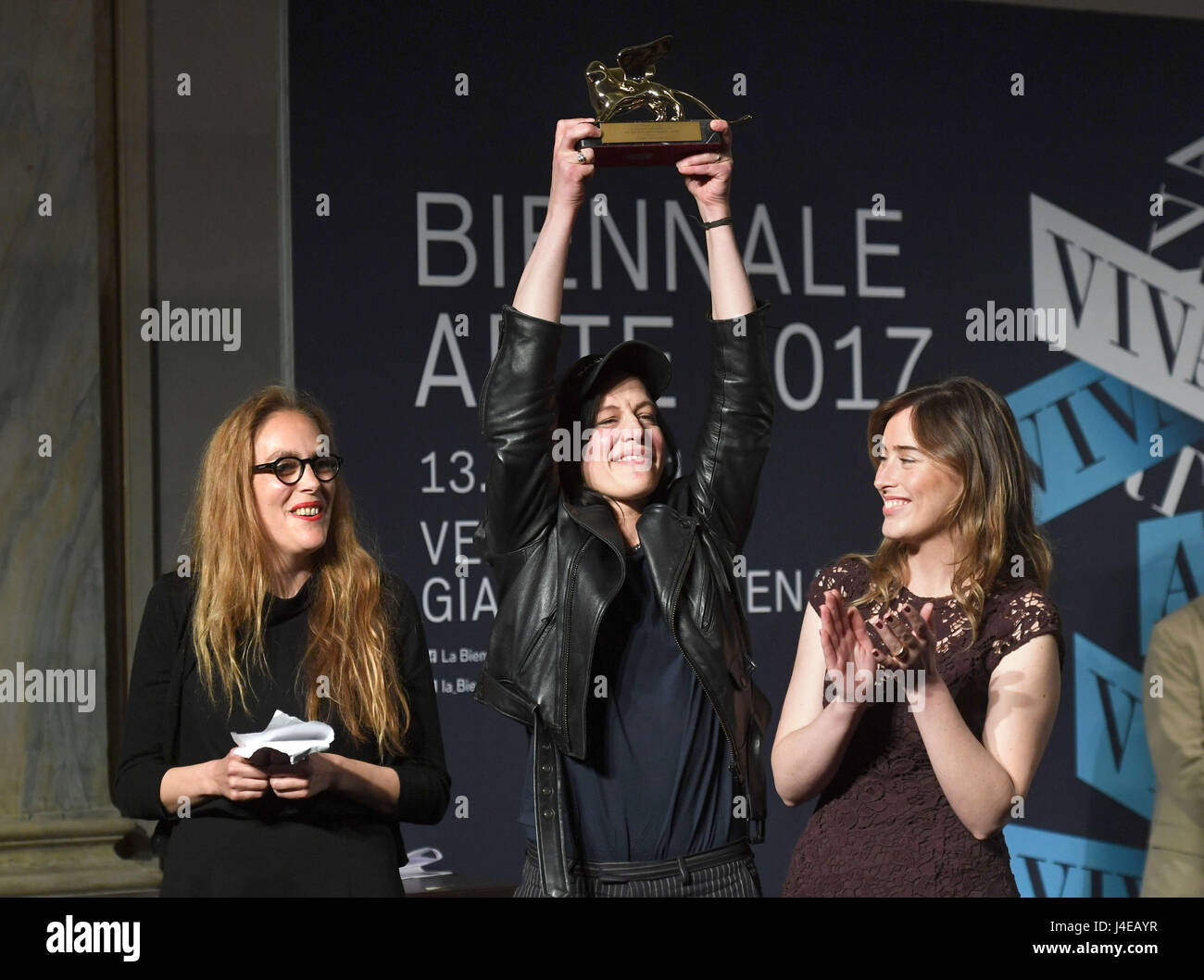 Venice, Italy. 13th May, 2017. dpatop - The winner of the Golden Lion ...