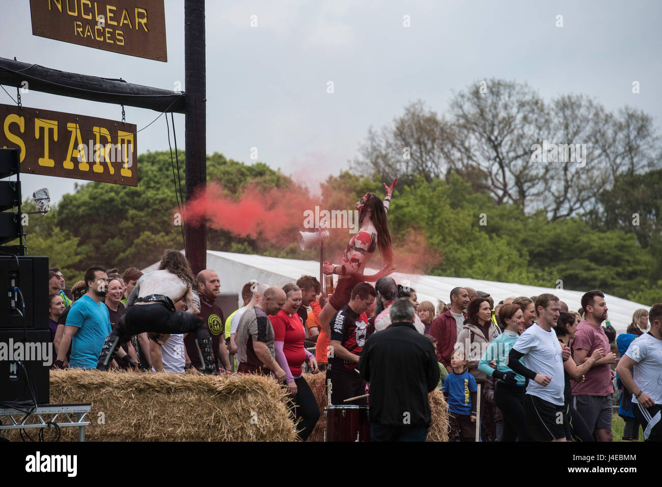 Brentwood, Essex, 13th May 2017; participants start at the, Nuclear ...