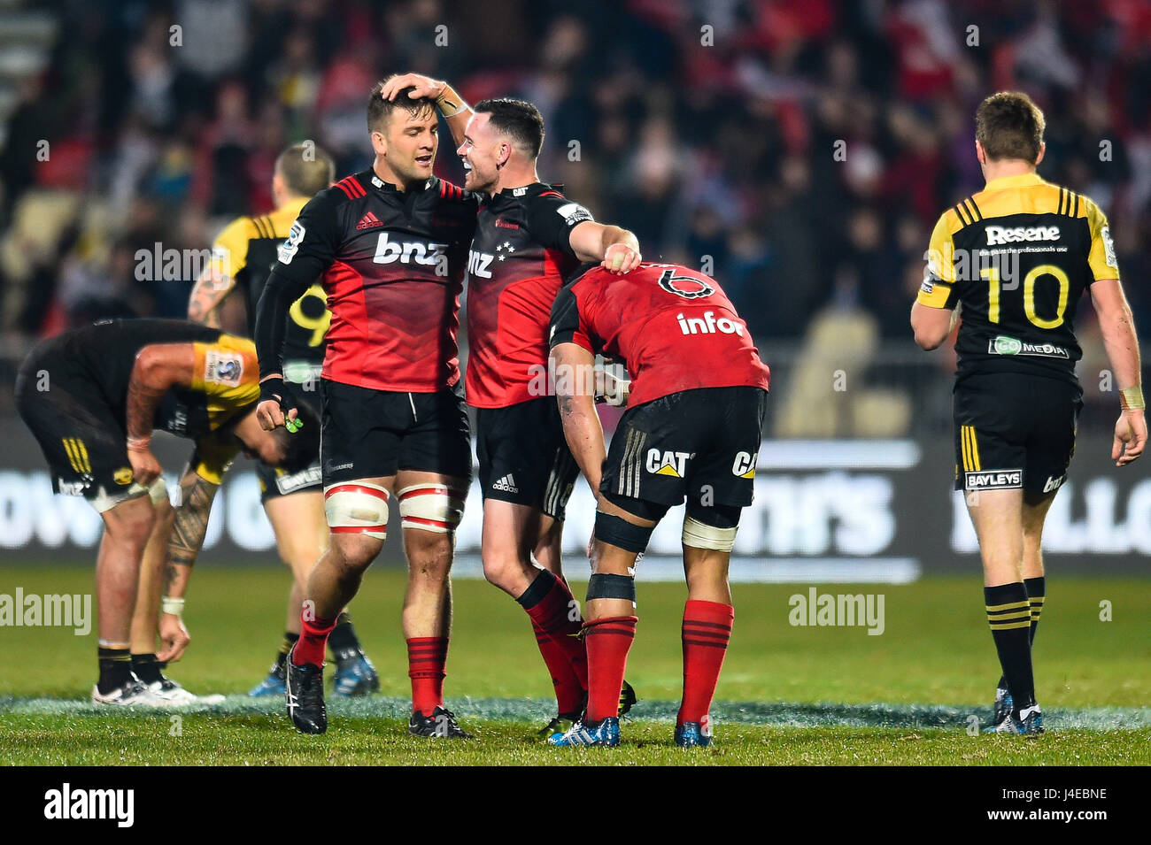 Christchurch, New Zealand. 13th May, 2017. Ryan Crotty of the Crusaders ...