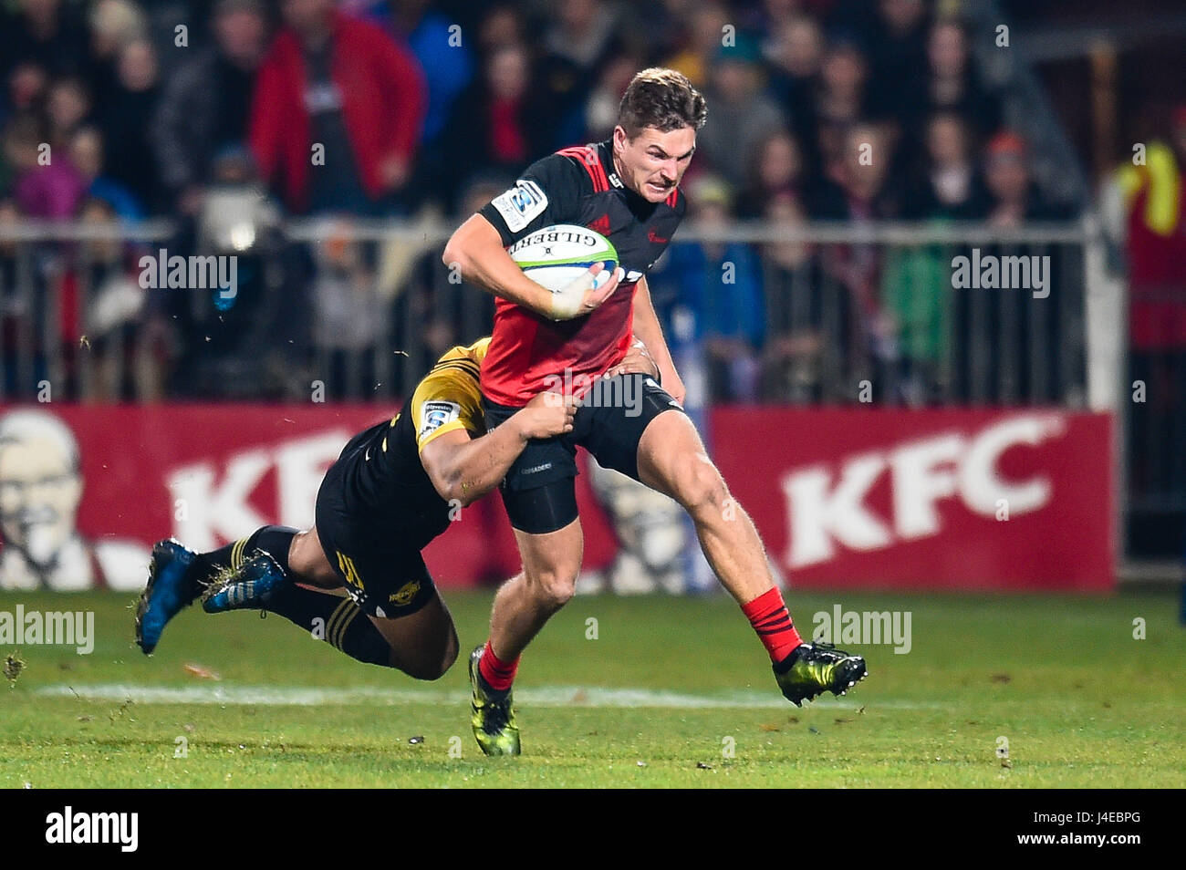 Christchurch, New Zealand. 13th May, 2017. George Bridge of the ...