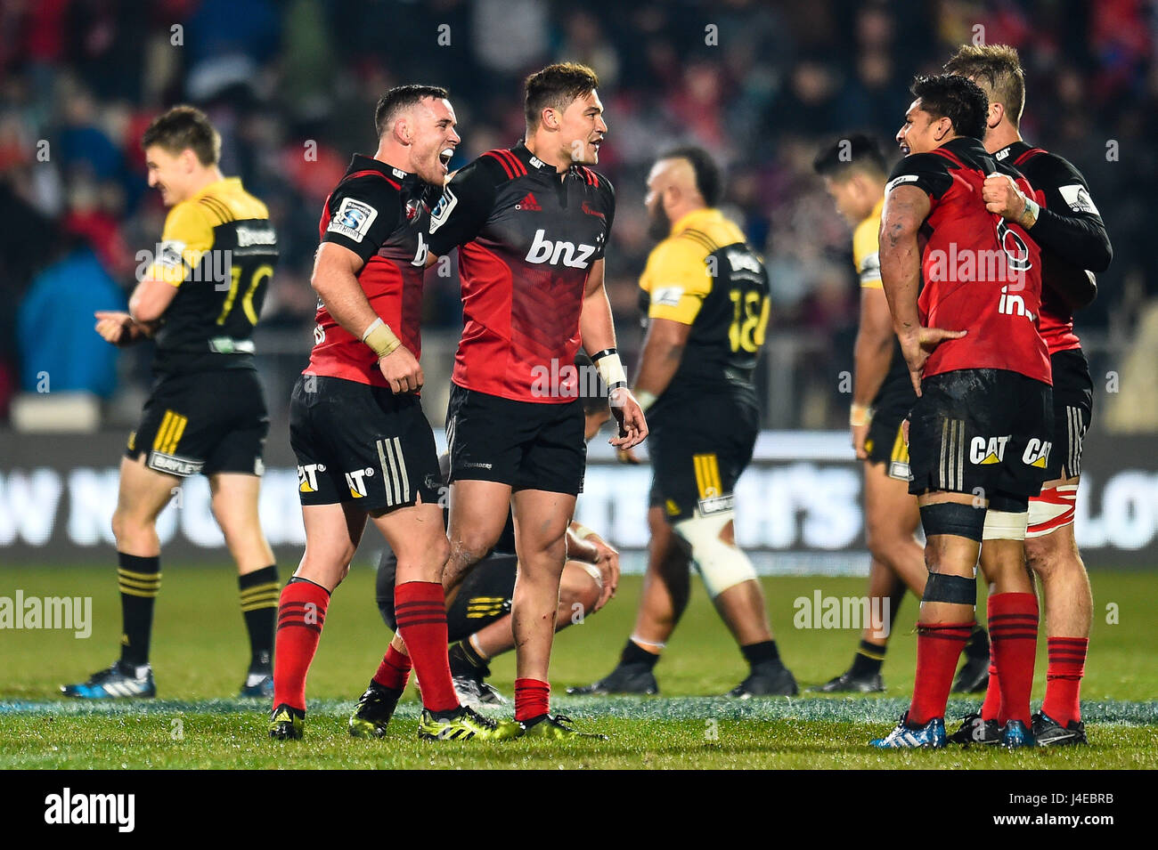 Christchurch, New Zealand. 13th May, 2017. Ryan Crotty of the Crusaders ...