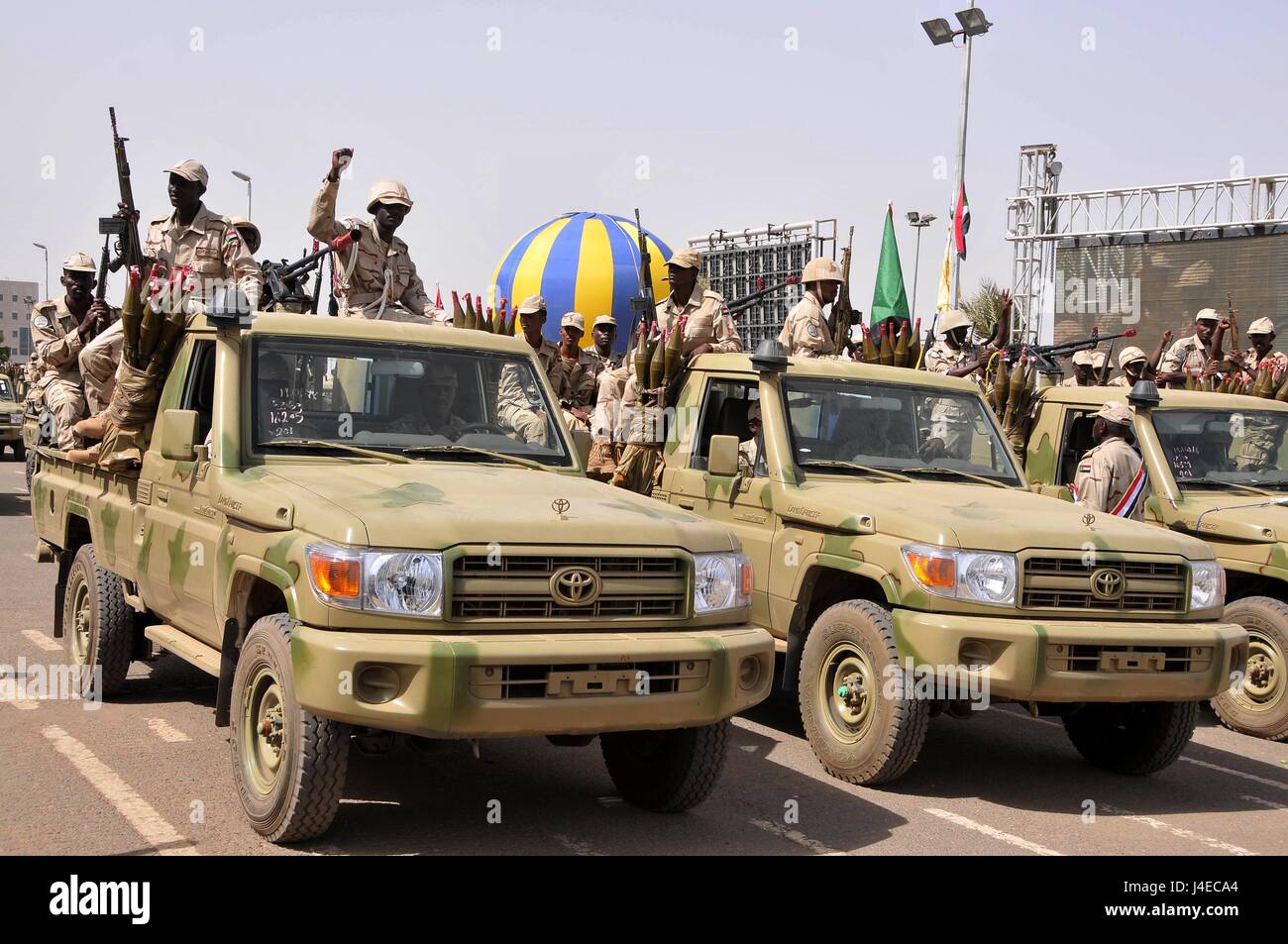 Khartoum, Sudan. 13th May, 2017. Sudan's Rapid Support Forces (RSF ...
