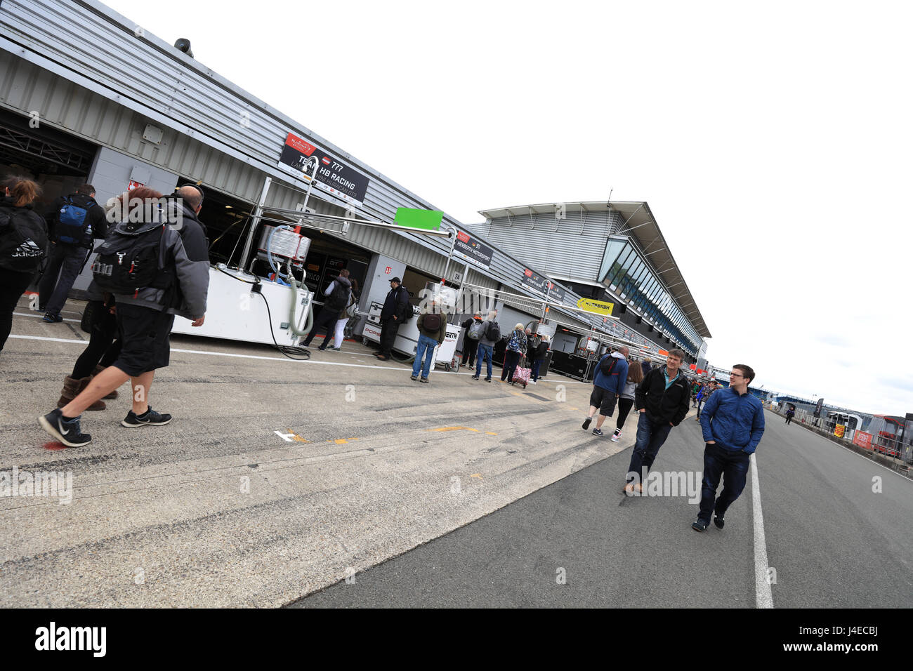 Silverstone fans hi-res stock photography and images - Alamy