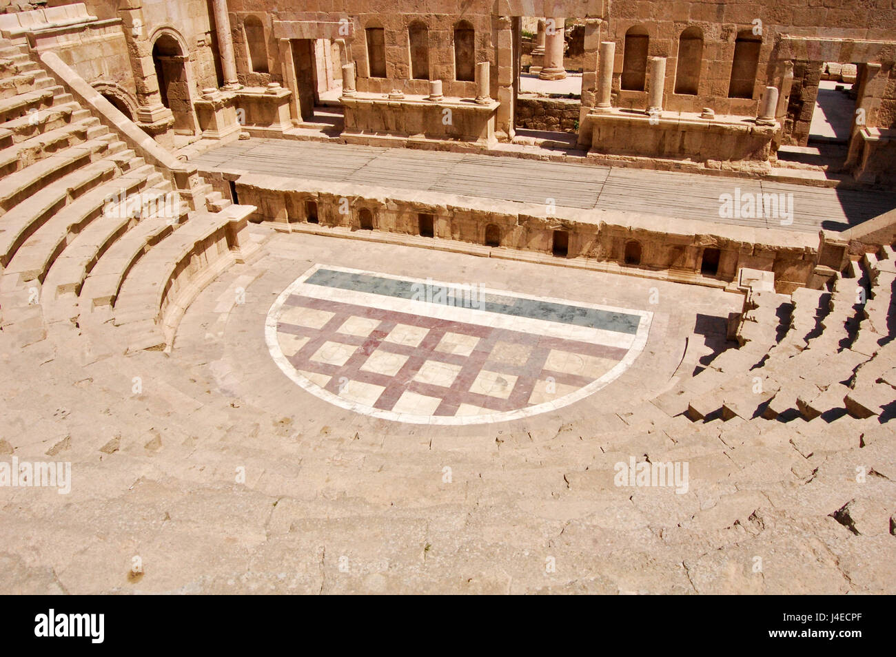 Ruins of Gerash Roman City, Jordania Stock Photo - Alamy