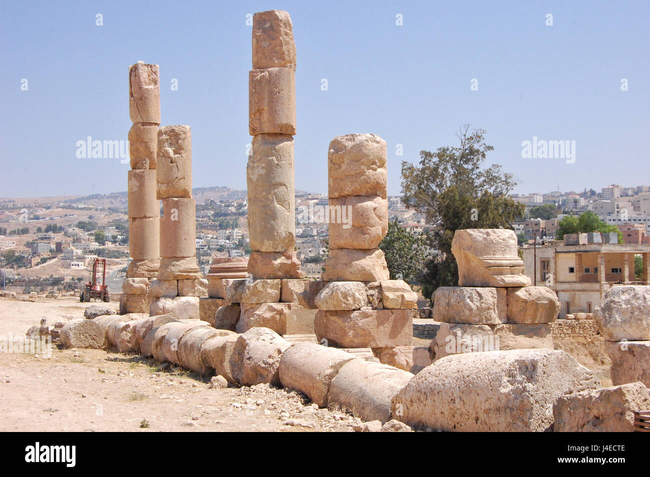 Ruins of Gerash Roman City, Jordania Stock Photo - Alamy