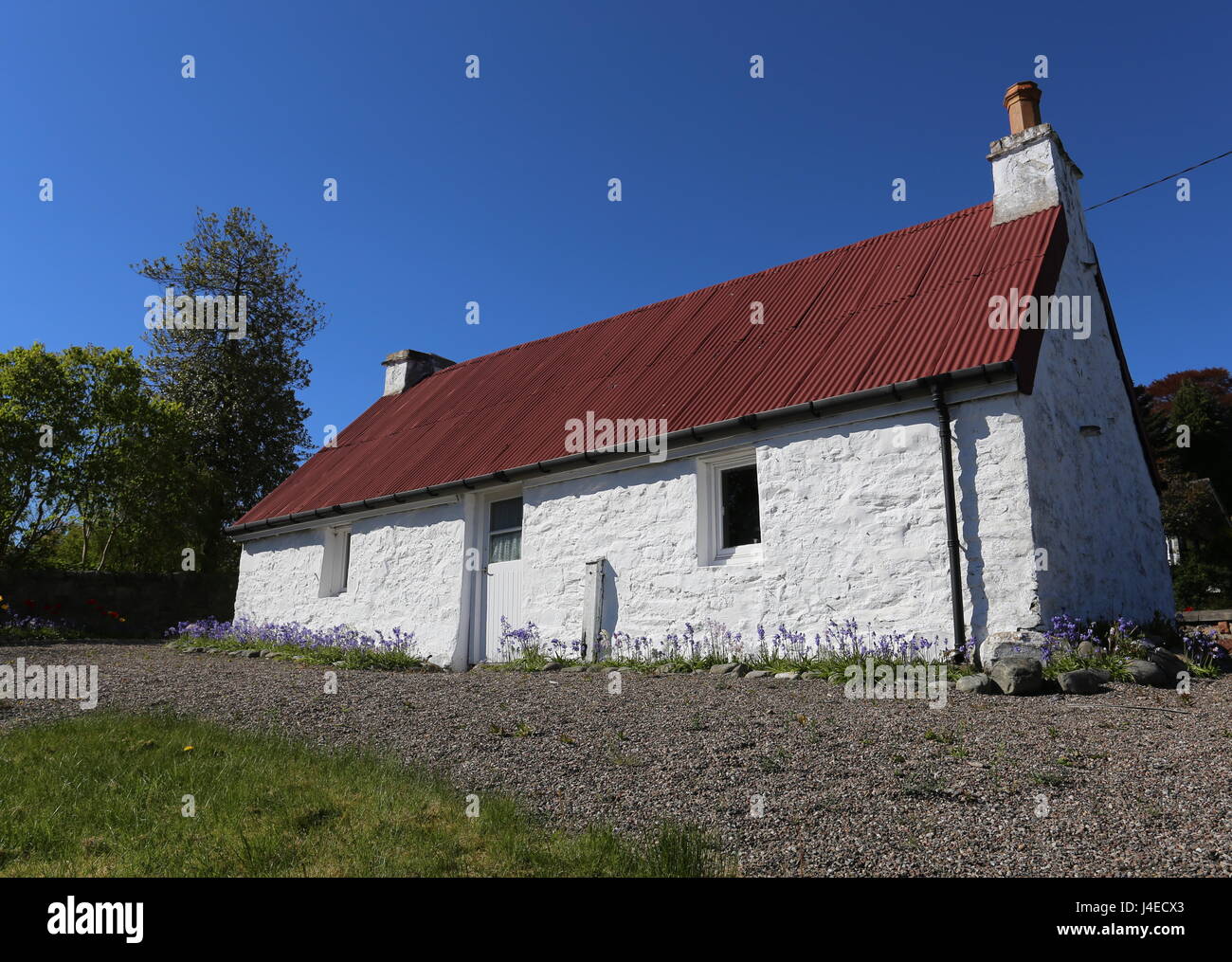 Historic Sunnybrae Cottage Pitlochry Scotland May 2017 Stock Photo - Alamy