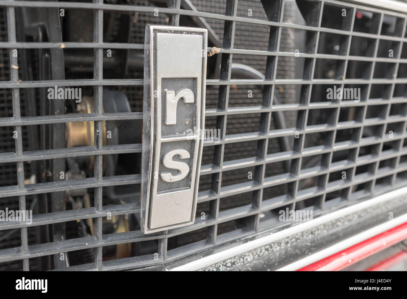Torrance, USA - May 5 2017: Chevrolet Camaro emblem on display during ...