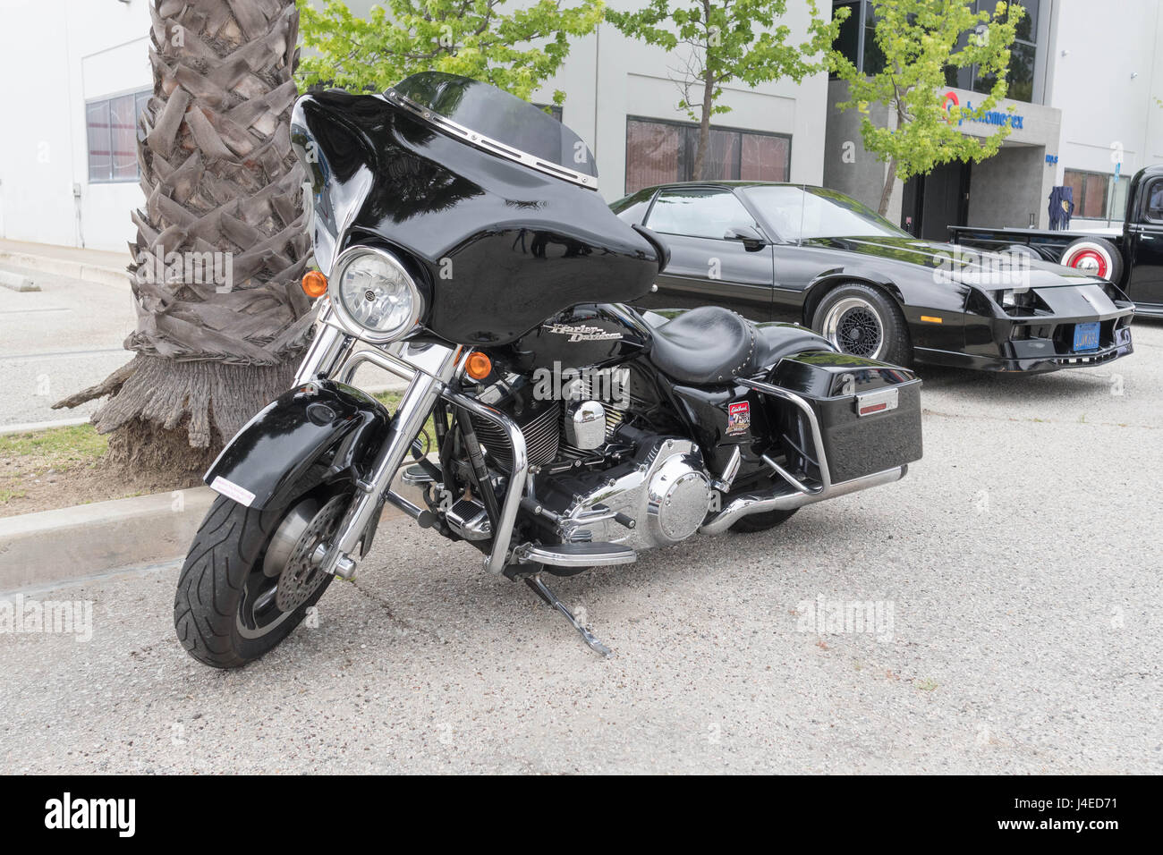 Torrance, USA - May 5 2017: Harley-Davidson Motorcycle on display ...